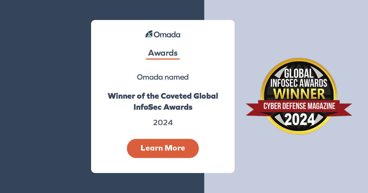 Omada Named Winner Of The Coveted Global Infosec Awards 2024